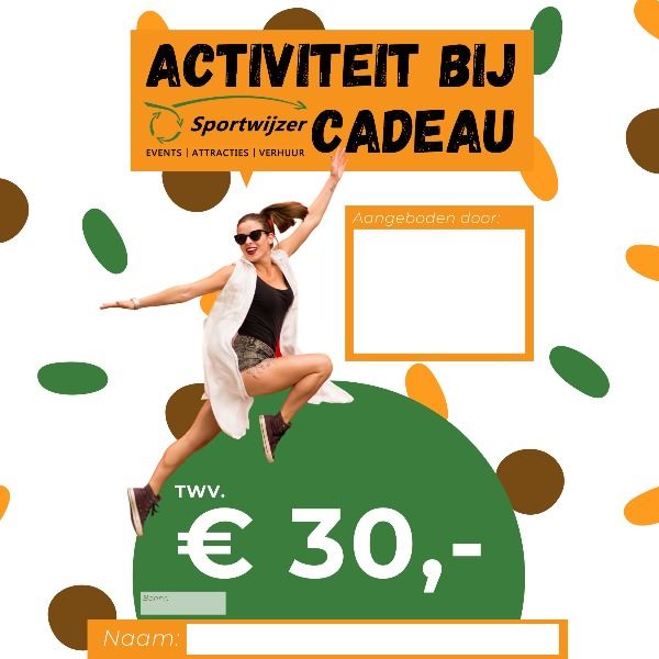 Cadeaubon Voucher E Voucher Geschenk Activiteit Bij Sportwijzer Ca Cadeaubon Voucher E Voucher Geschenk Activiteit Bij Sportwijzer Ca